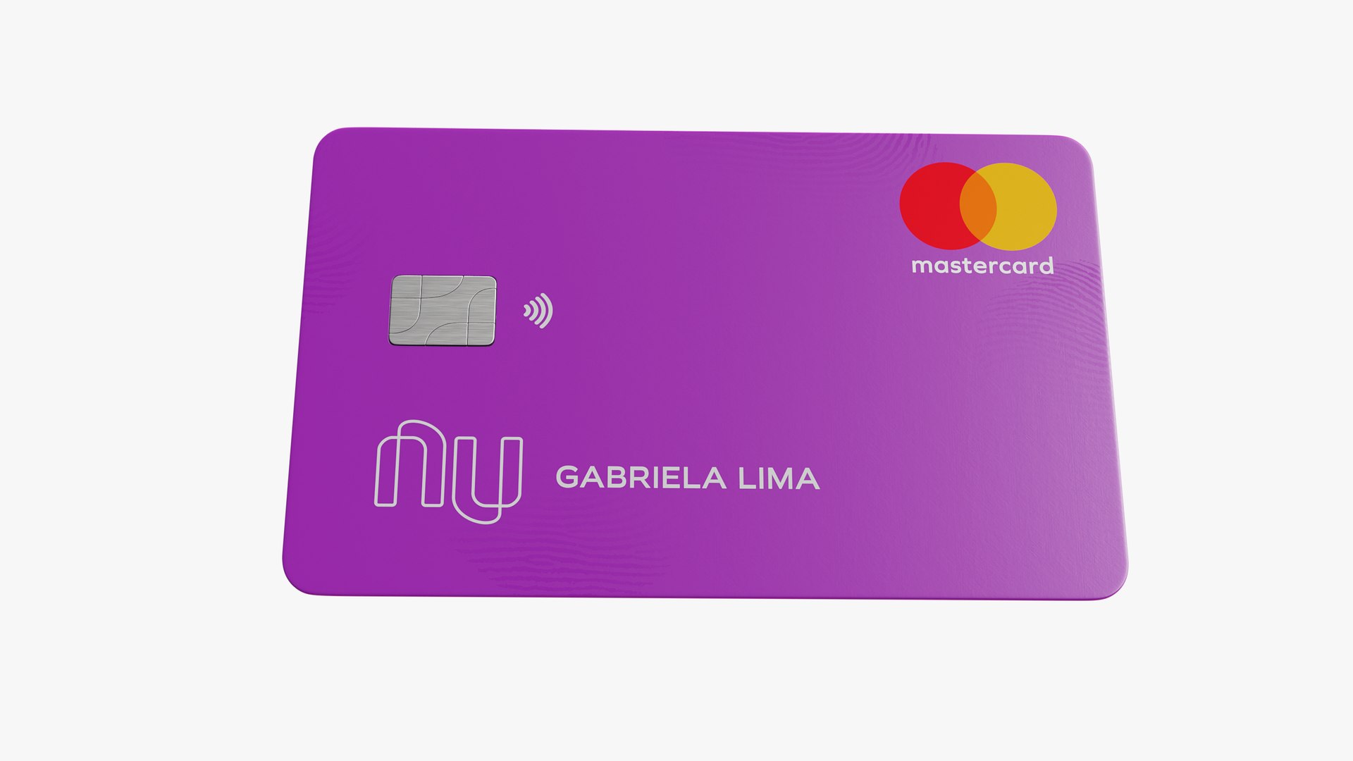 Nubank Credit Card 3D Model - TurboSquid 2337063