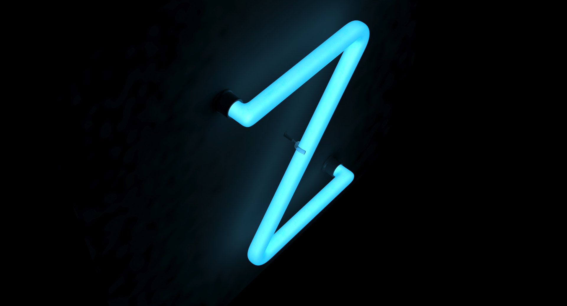 3D model neon letter z alphabet - TurboSquid 1640661