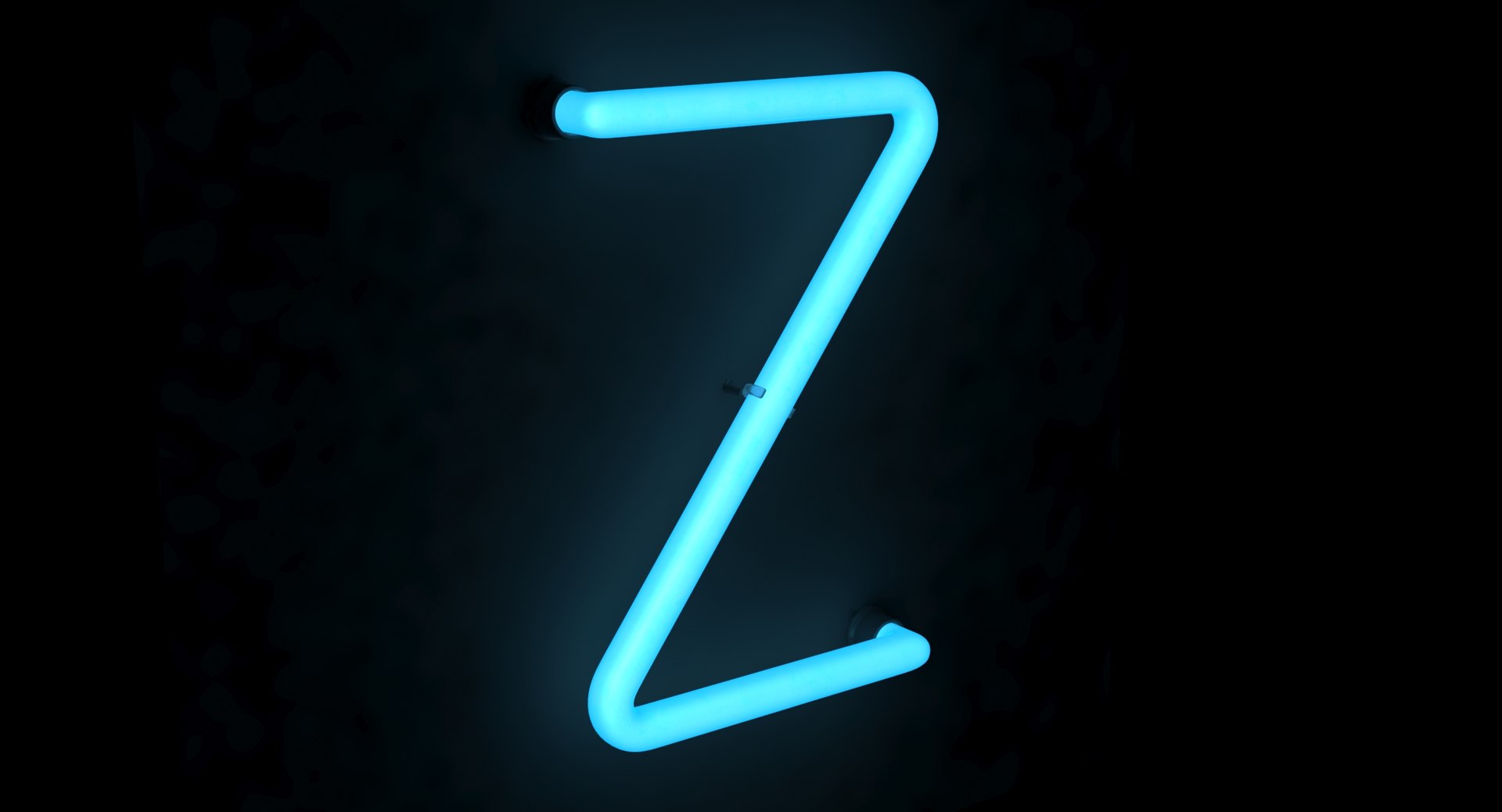 3D Model Neon Letter Z Alphabet - TurboSquid 1640661