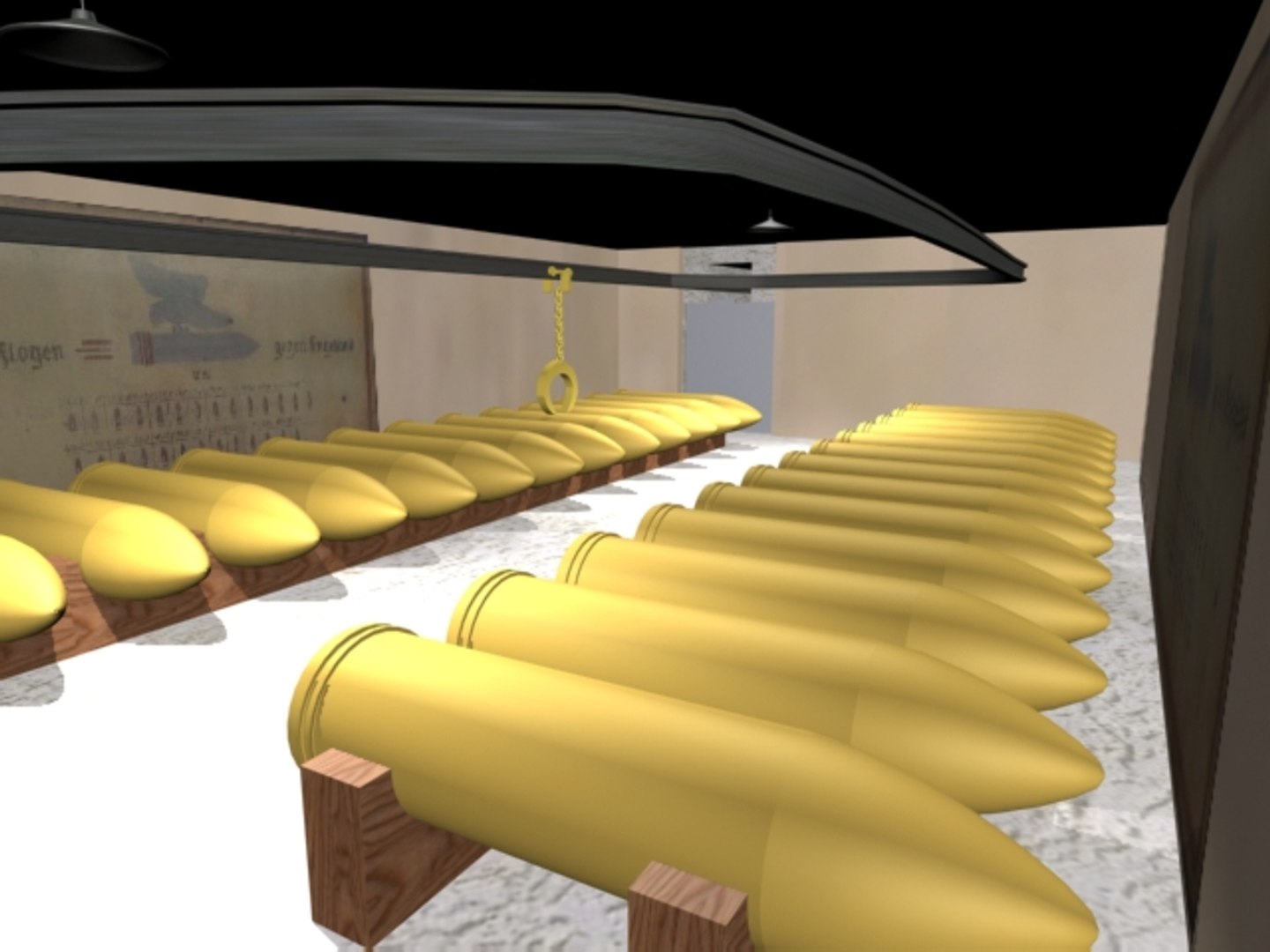 Ww2 Bunker German Cannon Max