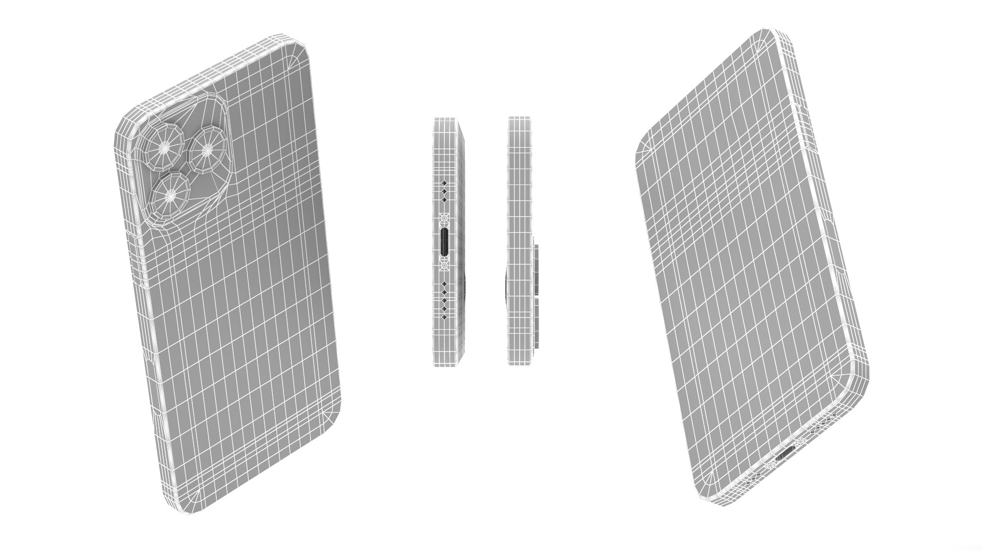 3D IPhone 13 Pro Max Sierra Blue Model - TurboSquid 2046832