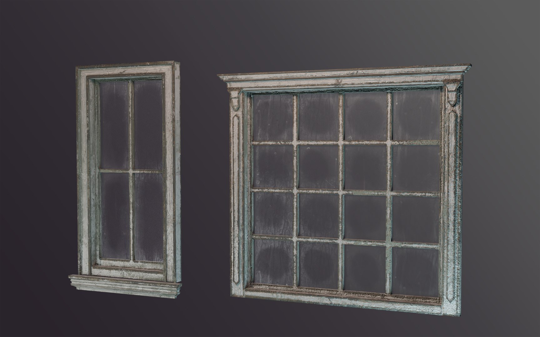 Old Windows Pack Model - TurboSquid 2040040