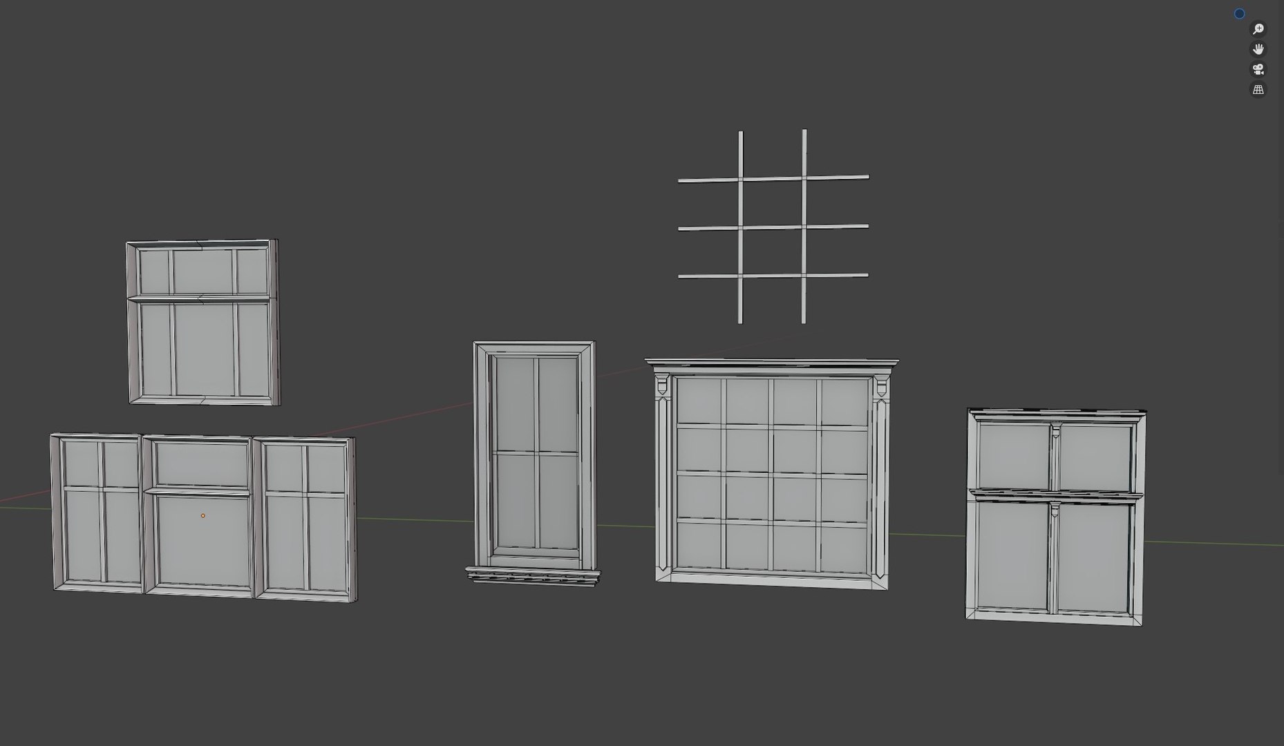 Old Windows Pack Model - TurboSquid 2040040