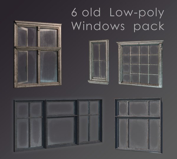 Window Blender Models for Download | TurboSquid