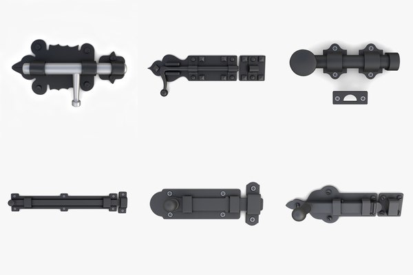 Deadbolt Lock 3D Models for Download | TurboSquid