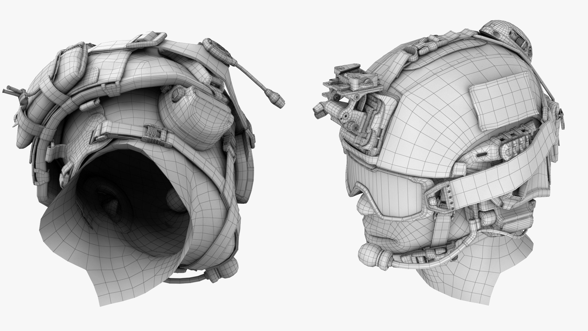 Army Tactical Helmet No Materials 3D Model - TurboSquid 2190692
