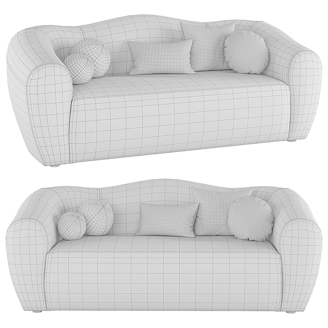Sofa Bruna model - TurboSquid 2150717