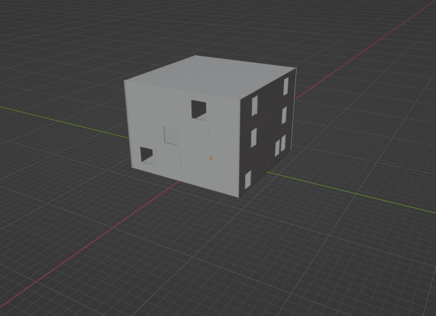 Dice Building For Gaming Enviroment Model - TurboSquid 2068426