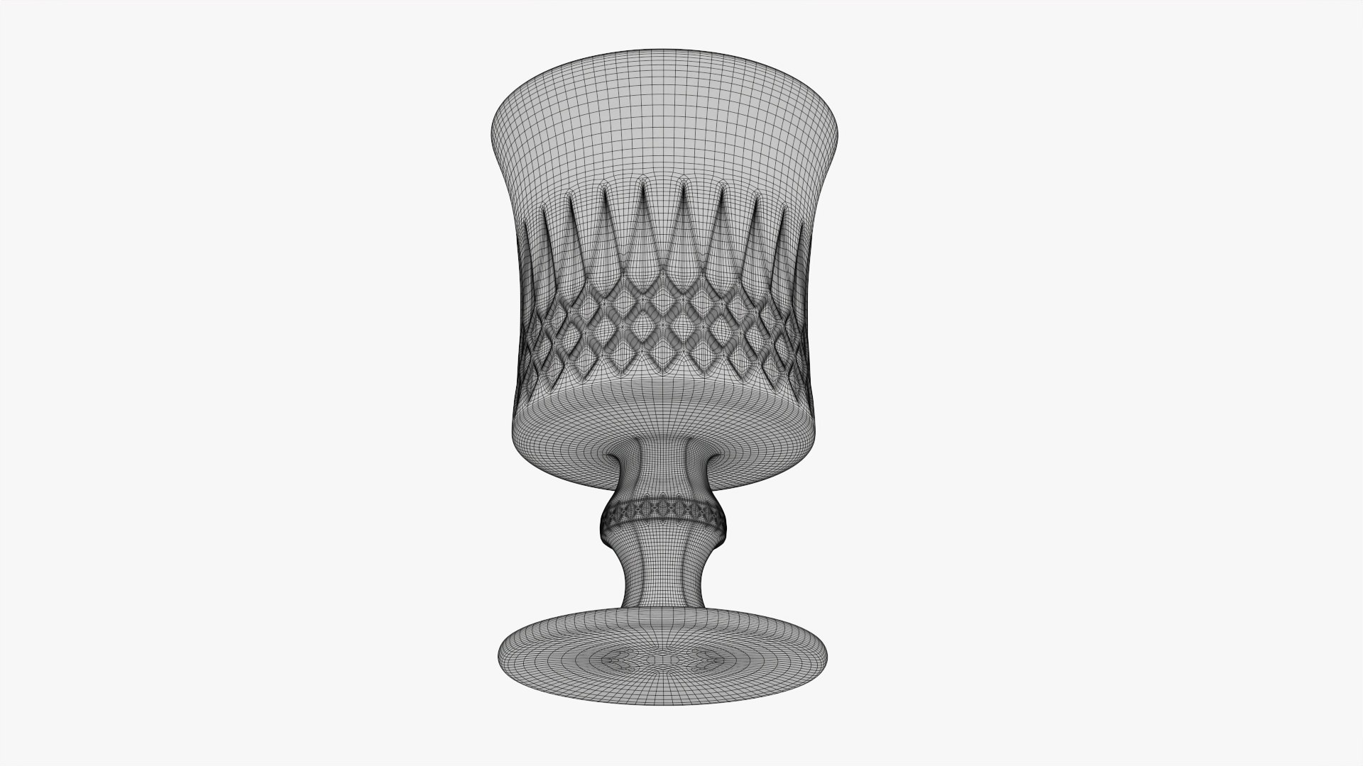 3D Glass Goblet 01 Model - TurboSquid 1756752