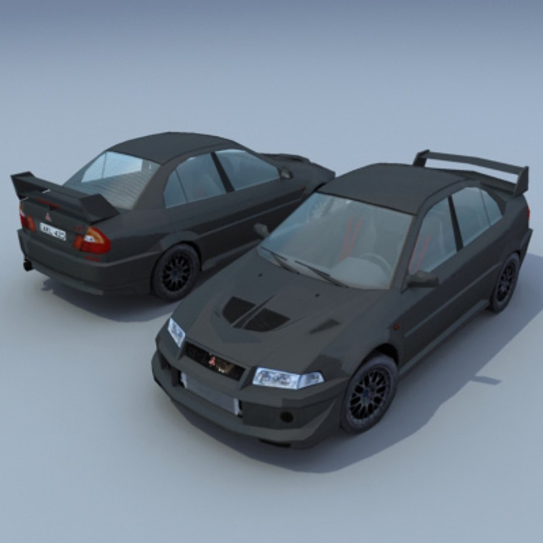 3d Mitsubishi Lancer Evolution