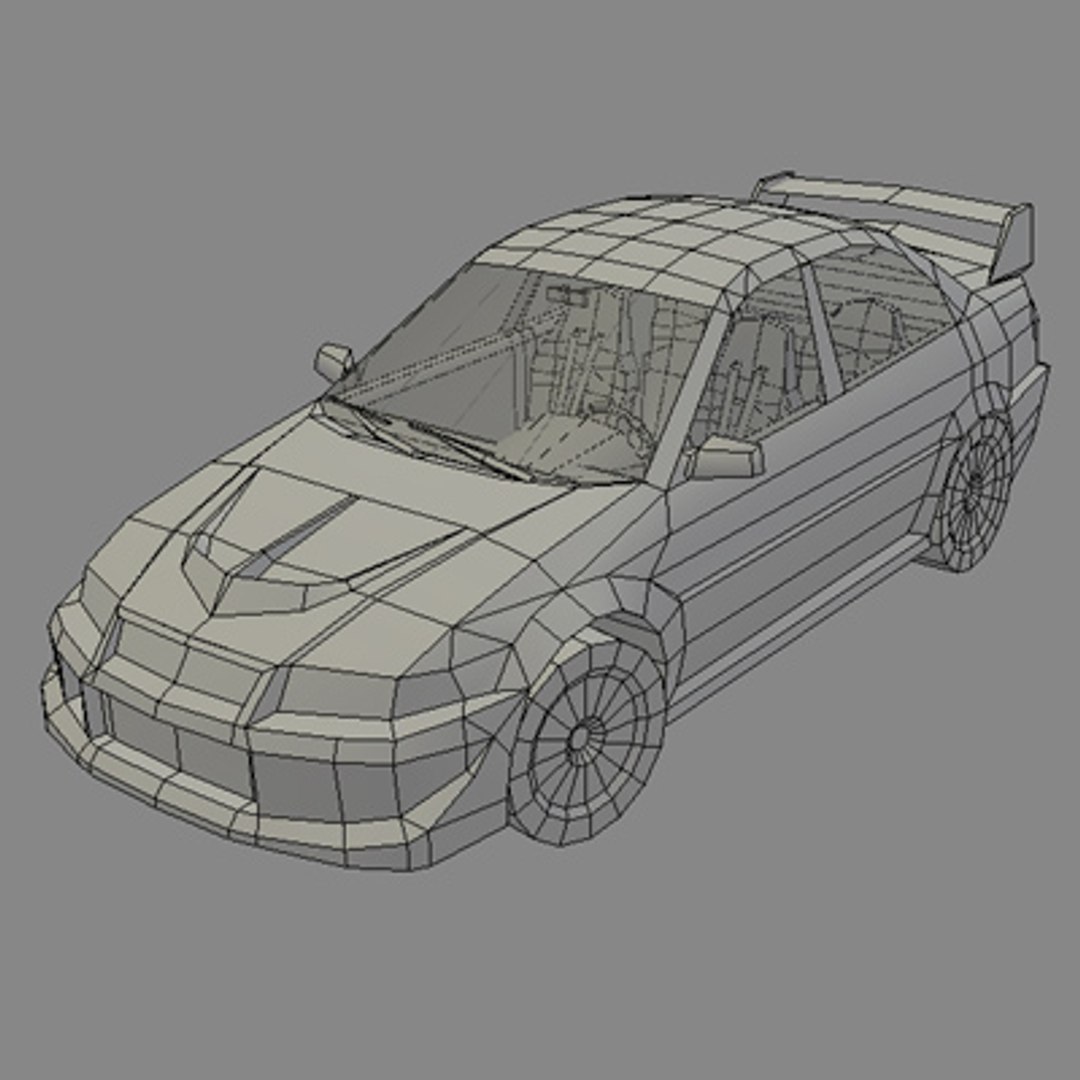 3d Mitsubishi Lancer Evolution