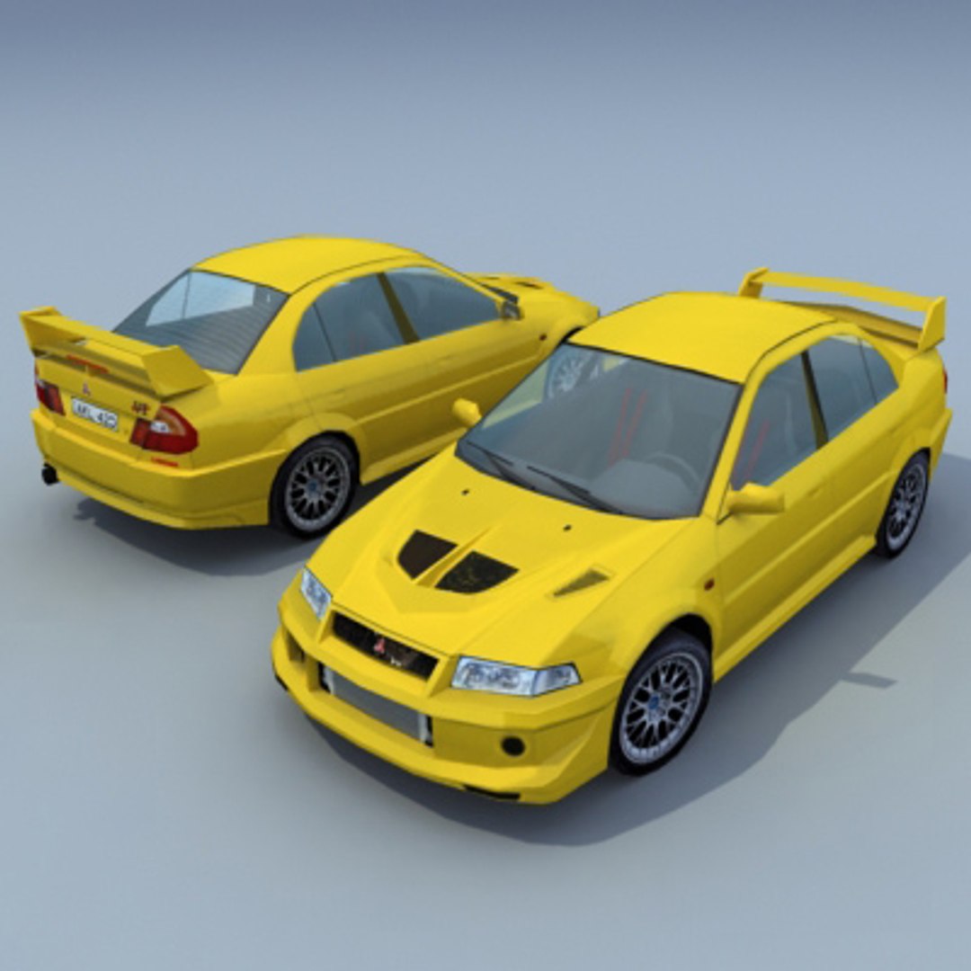 3d Mitsubishi Lancer Evolution