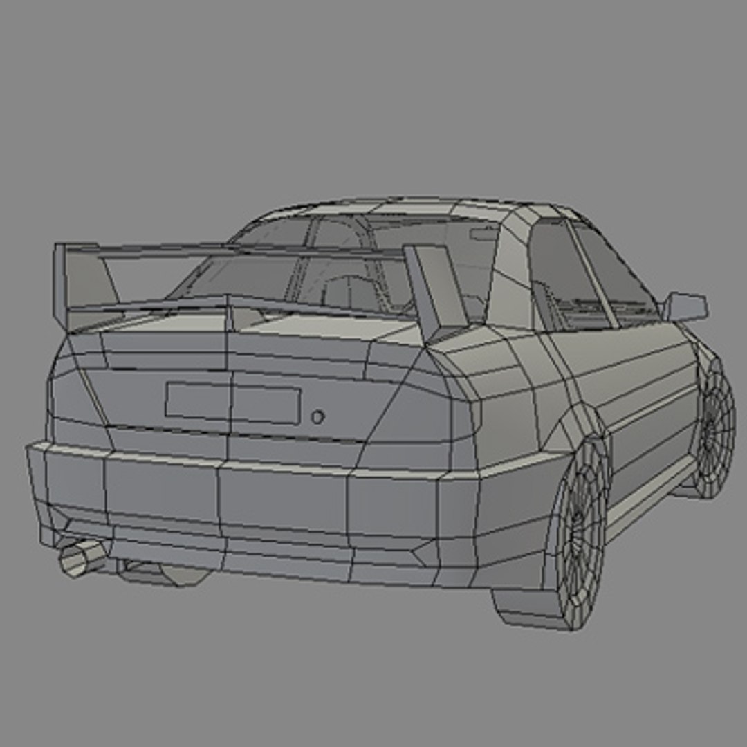 3d Mitsubishi Lancer Evolution
