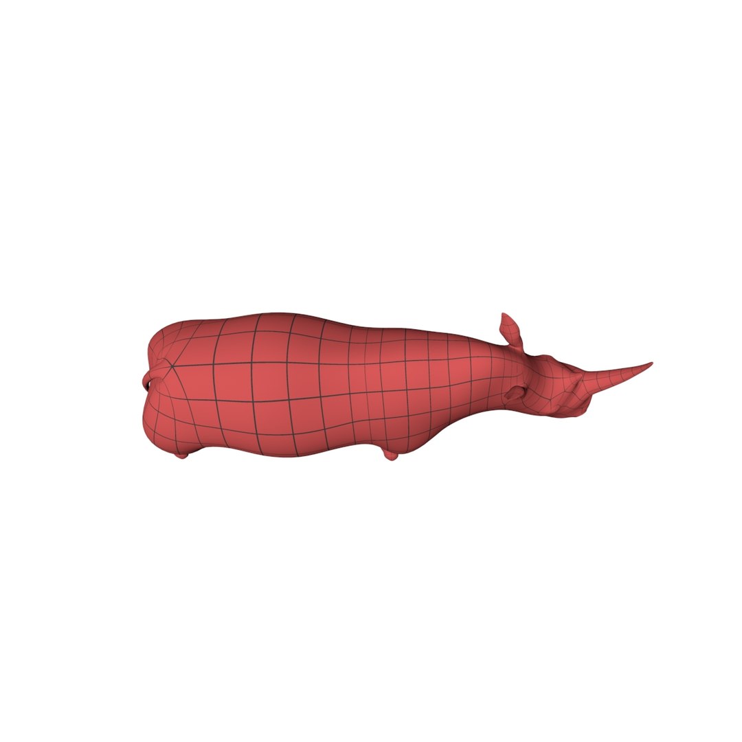 3d rhino base mesh