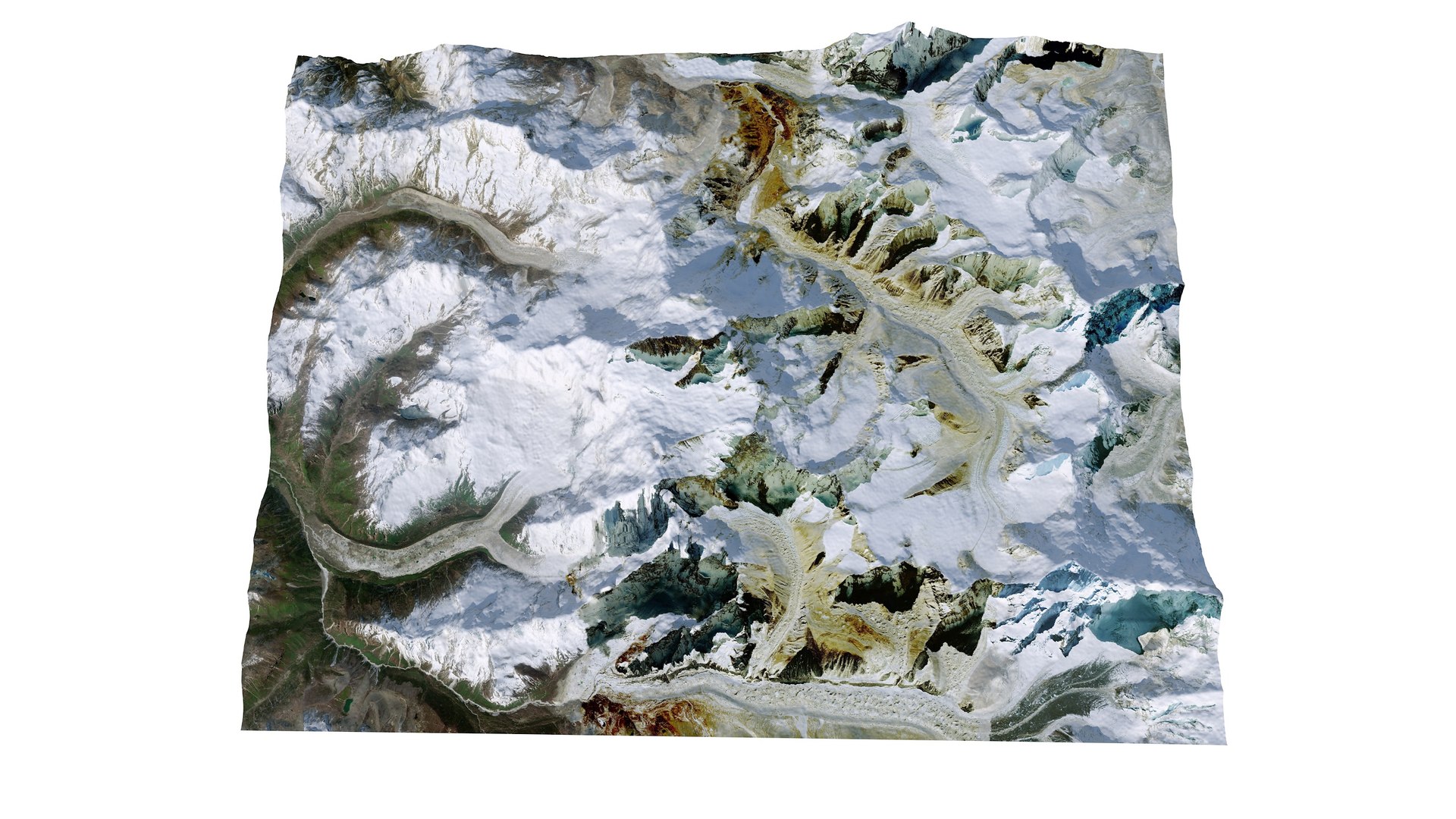 3D Chomo Lonzo Mountain Tibet China - TurboSquid 2061384