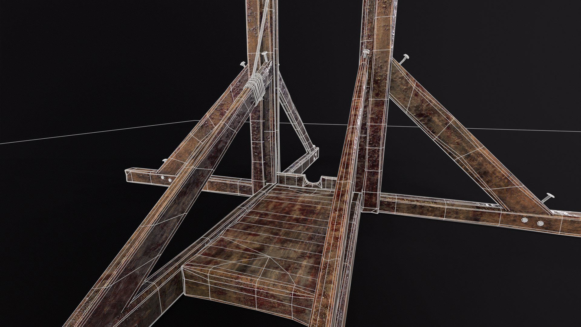 Halifax Gibbet Torture Device 3D Model - TurboSquid 2198271