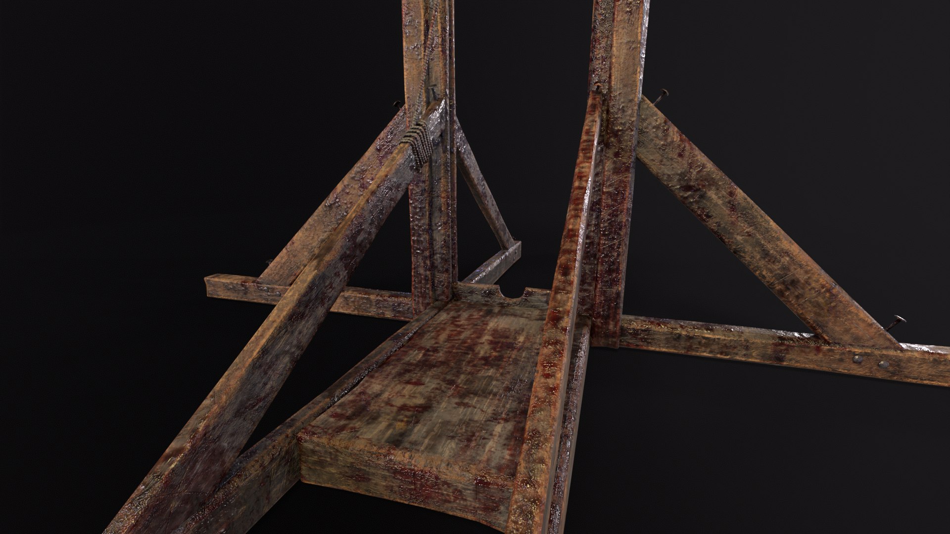 Halifax Gibbet Torture Device 3D Model - TurboSquid 2198271