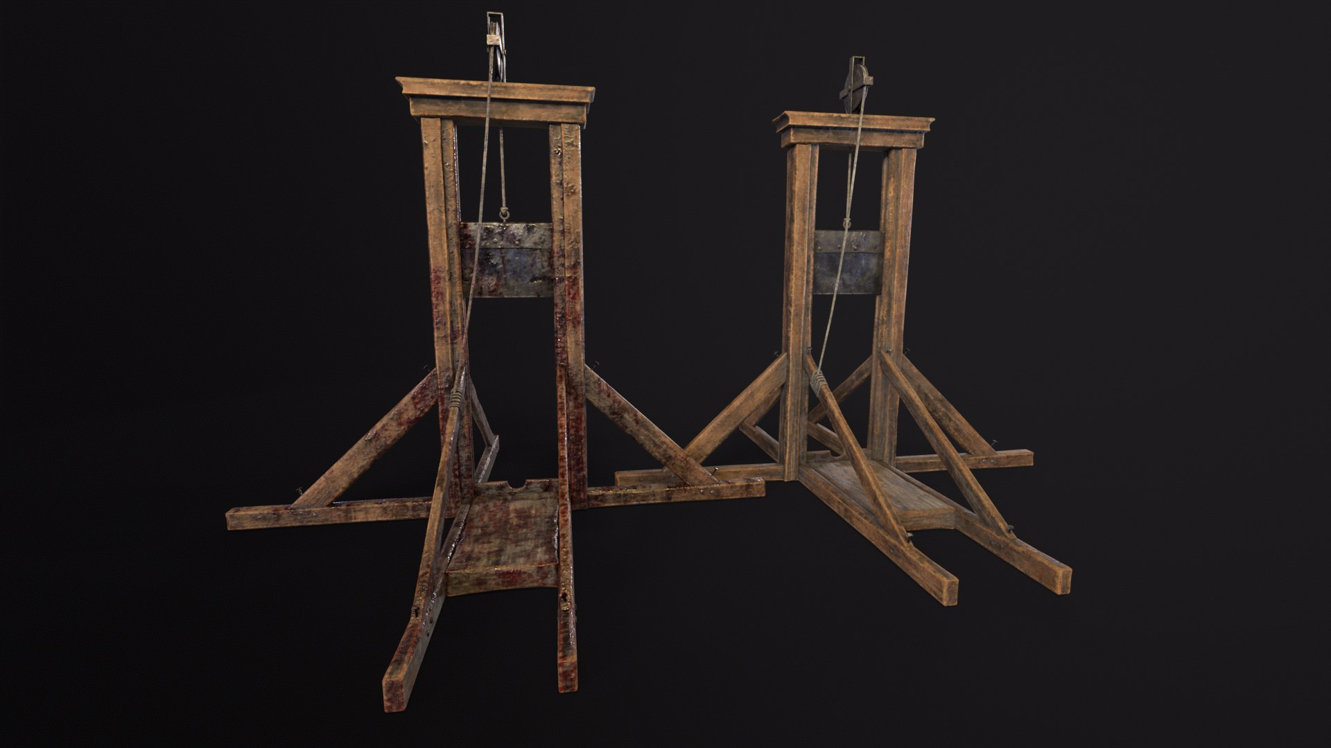Halifax Gibbet Torture Device 3D Model - TurboSquid 2198271