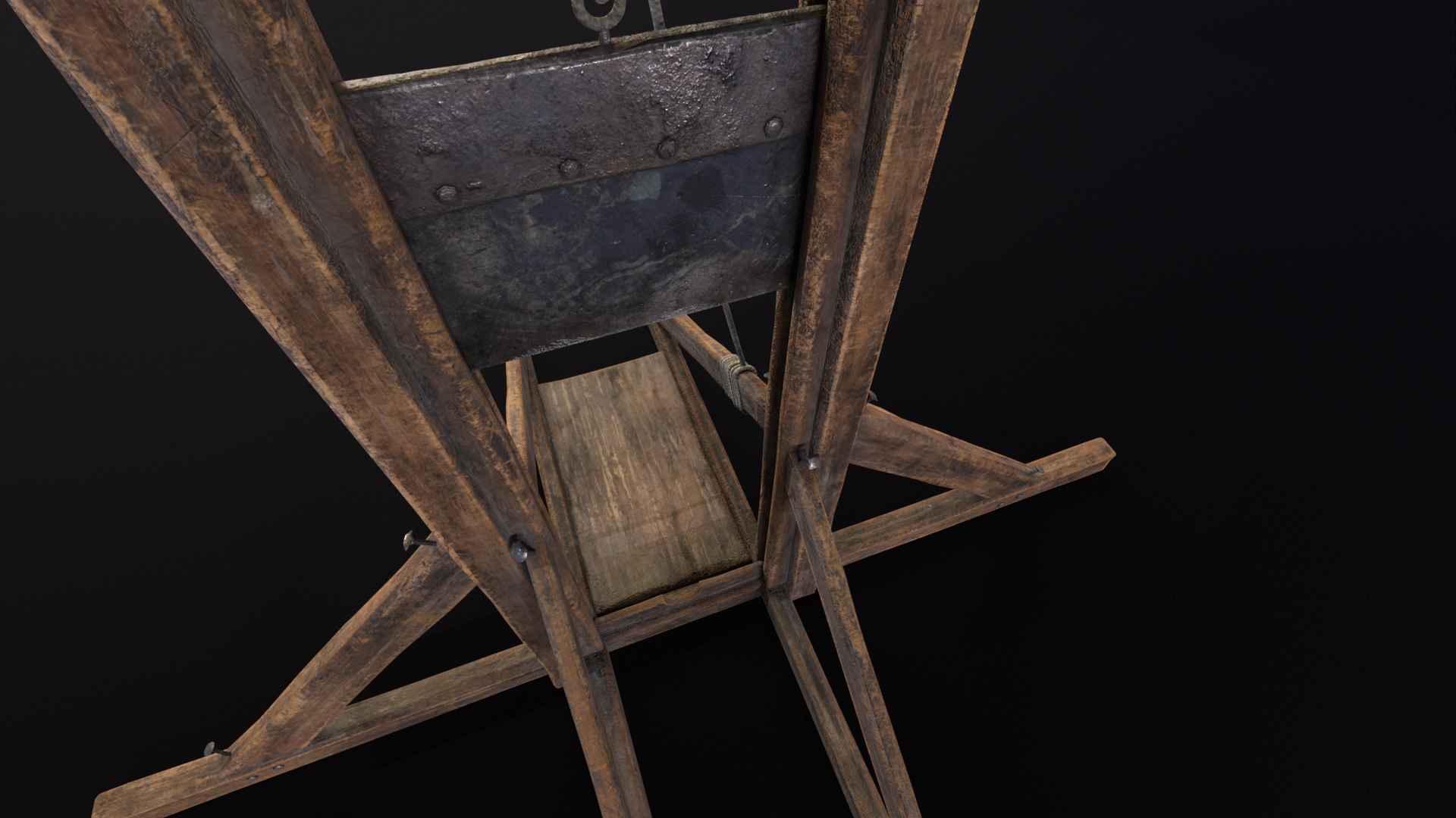 Halifax Gibbet Torture Device 3D Model - TurboSquid 2198271