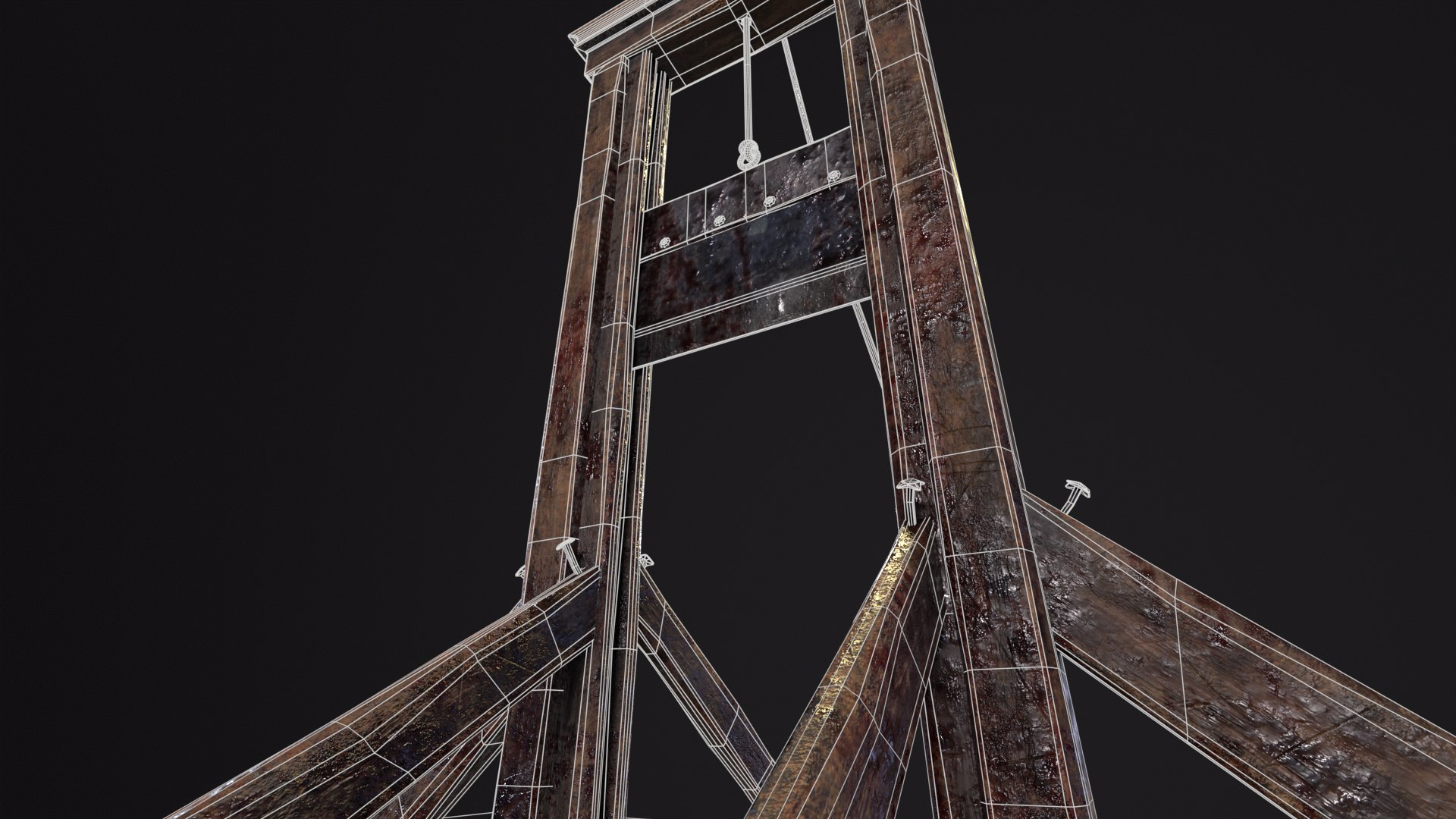 Halifax Gibbet Torture Device 3D Model - TurboSquid 2198271