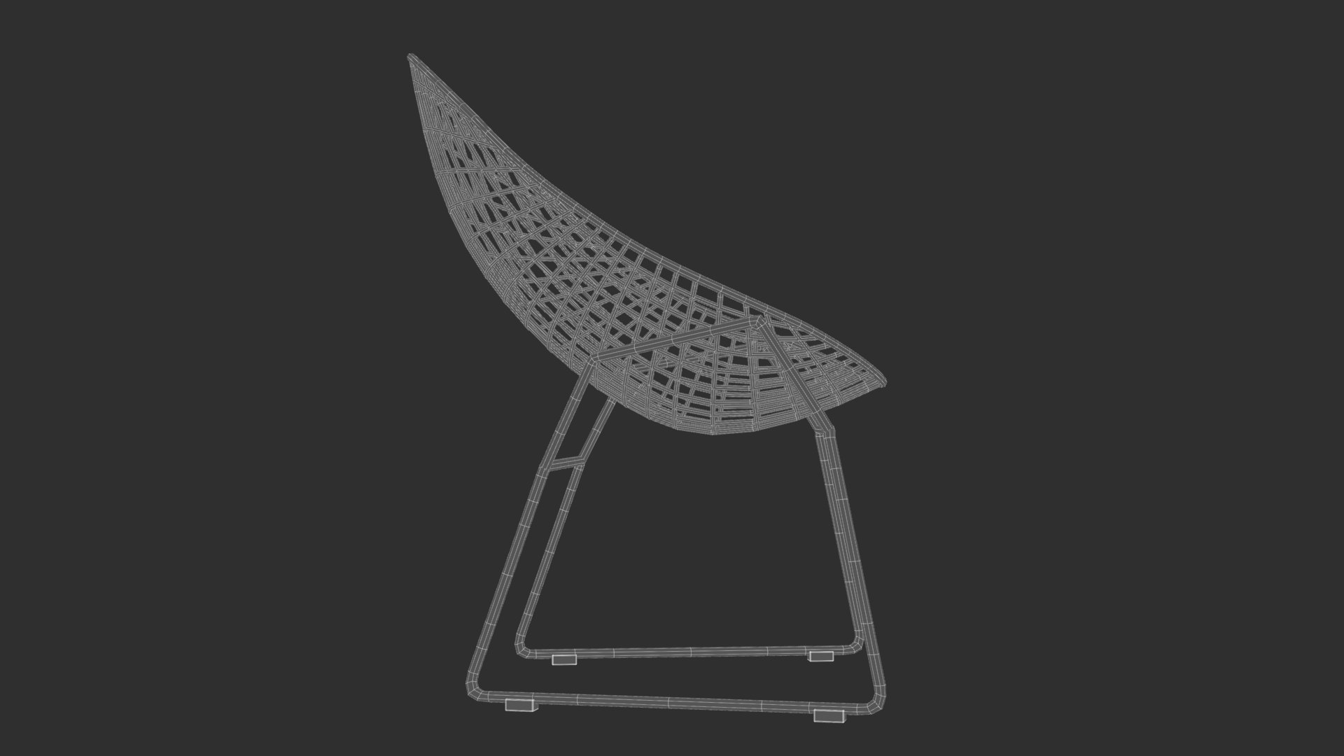 Chair Mesh 3D Model - TurboSquid 1449328
