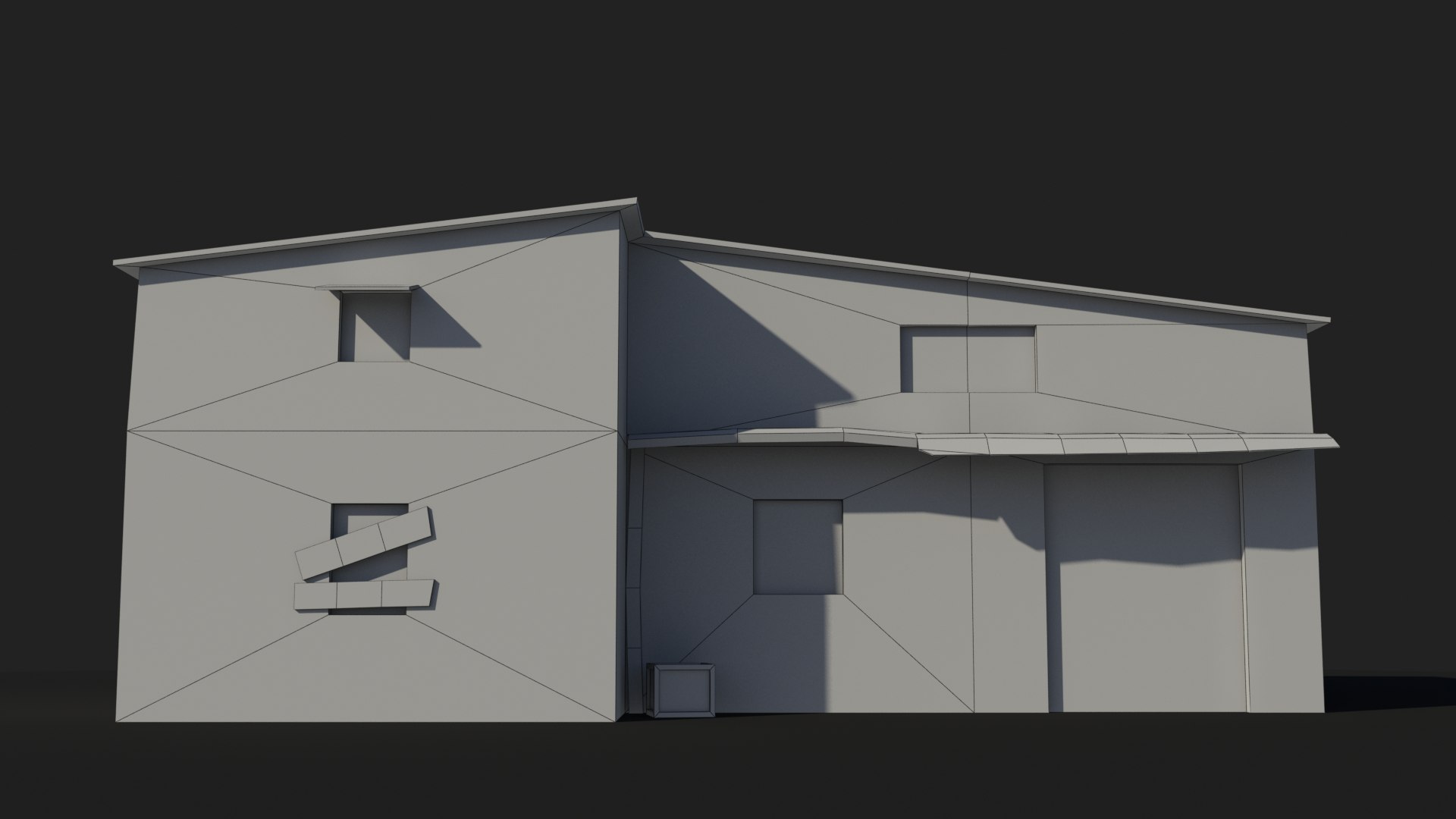 Slum X15 3D Model - TurboSquid 2009568