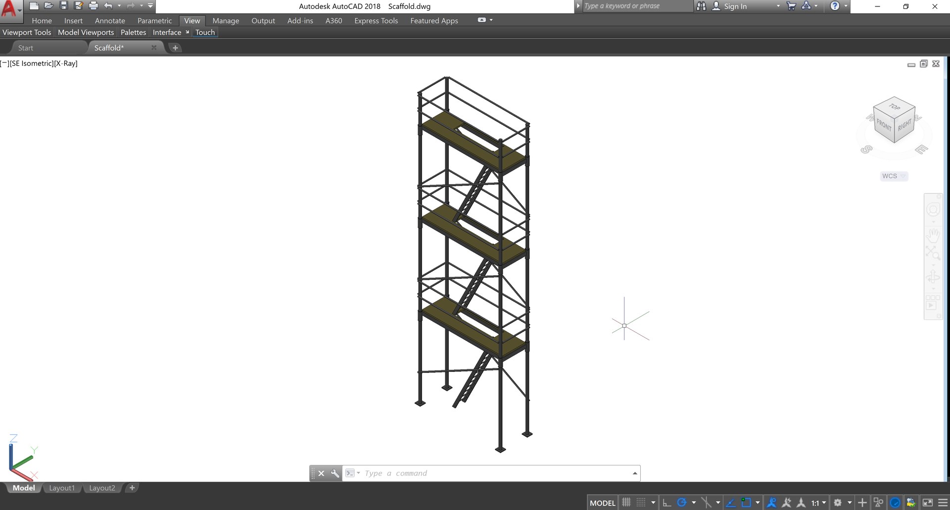 Parametric Scaffold - Revit Family 3D - TurboSquid 1820518