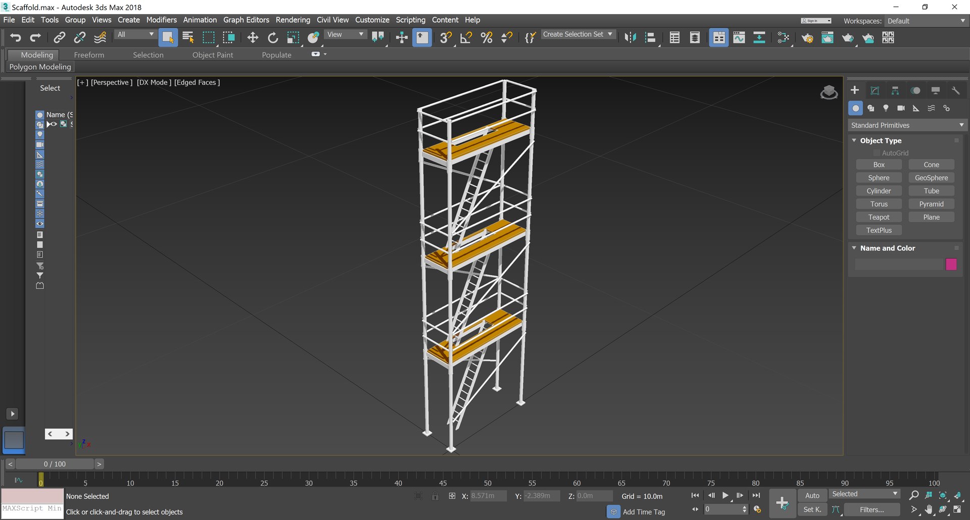 Parametric Scaffold - Revit Family 3D - TurboSquid 1820518