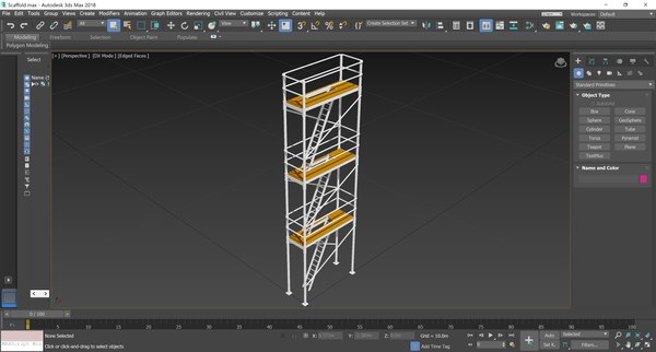 Parametric Scaffold - Revit Family 3D - TurboSquid 1820518