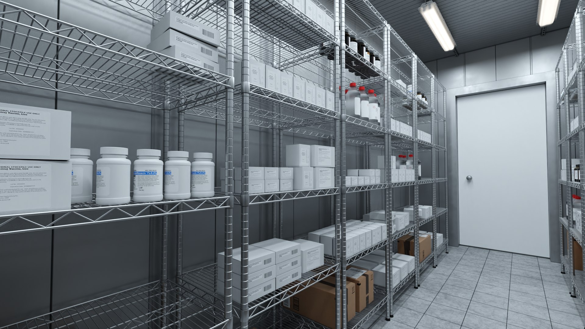 3D Walk In Model - TurboSquid 2034444