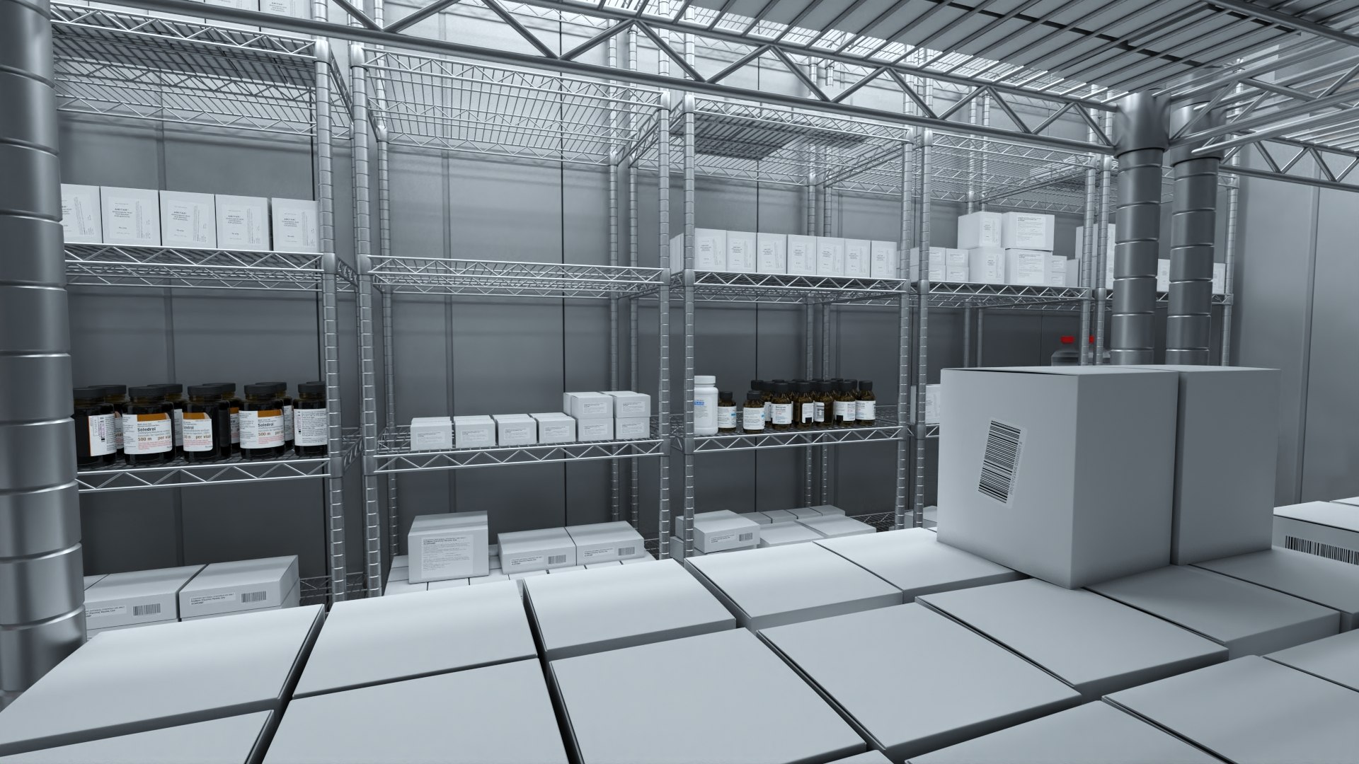 3D Walk In Model - TurboSquid 2034444