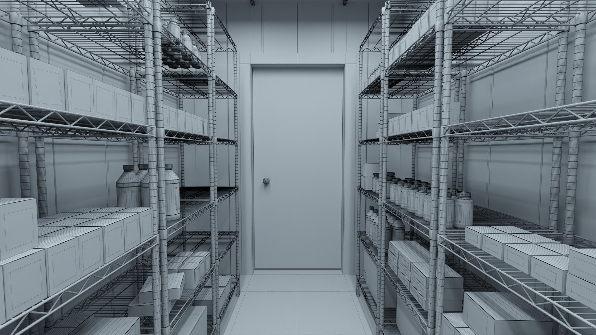 3D Walk In Model - TurboSquid 2034444