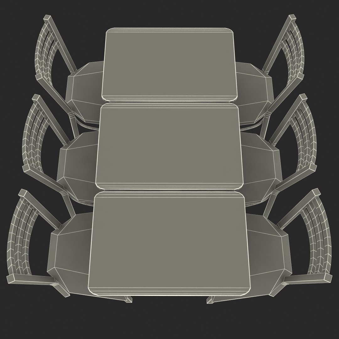 3ds Max Restaurant Table
