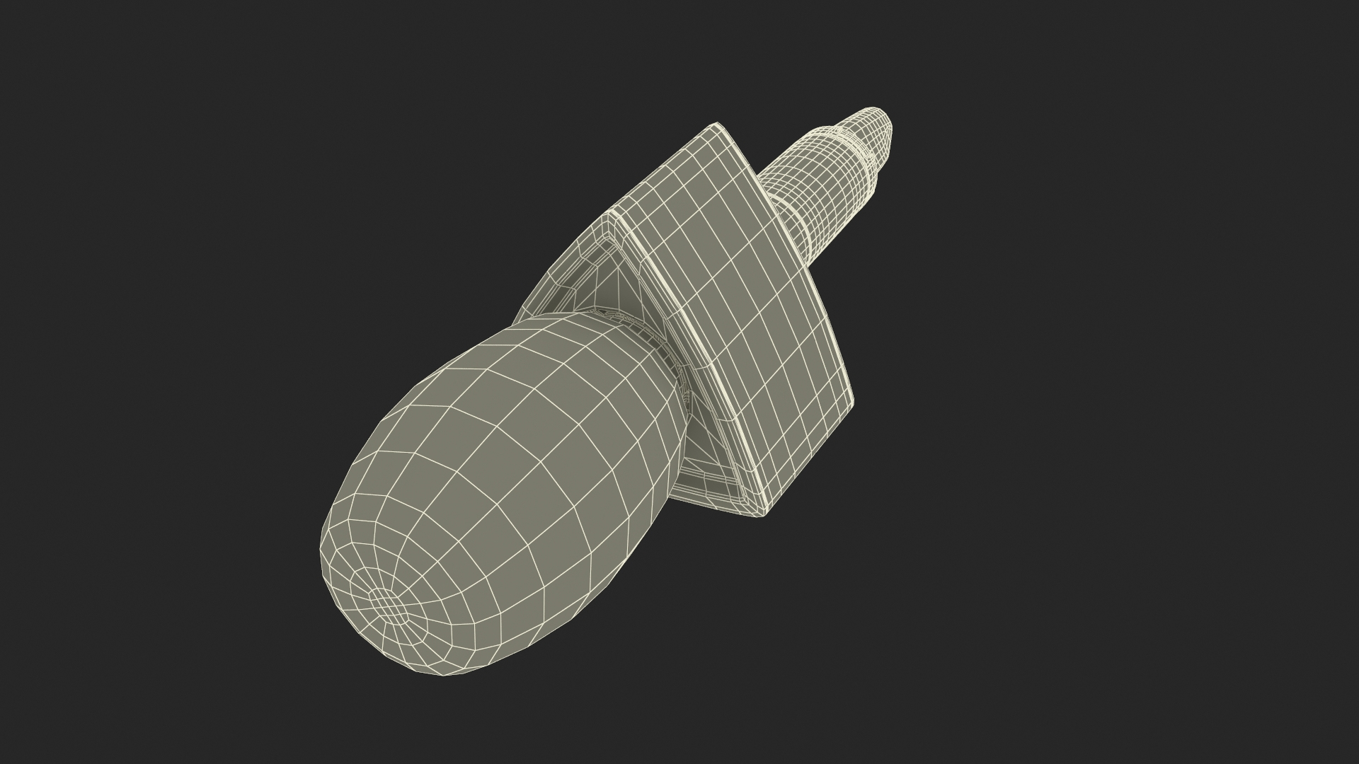 ESPN Reporter Wireless Microphone Triangular 3D model - TurboSquid 2169081