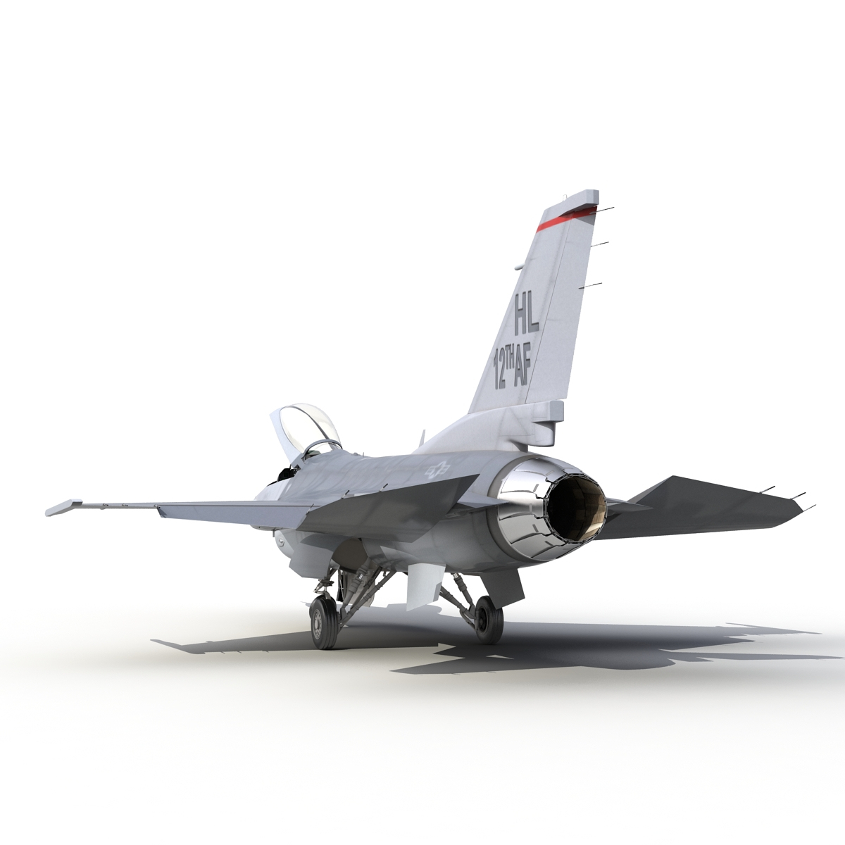 3d fighter f-16 fighting falcon