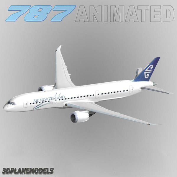 Boeing 787-9 3D Models for Download | TurboSquid