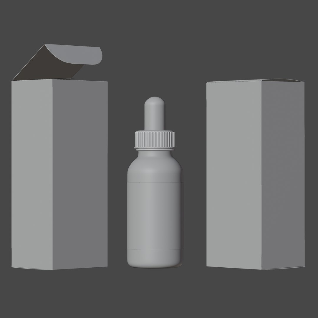 Hemp Drops 04 3D Model - TurboSquid 2287154