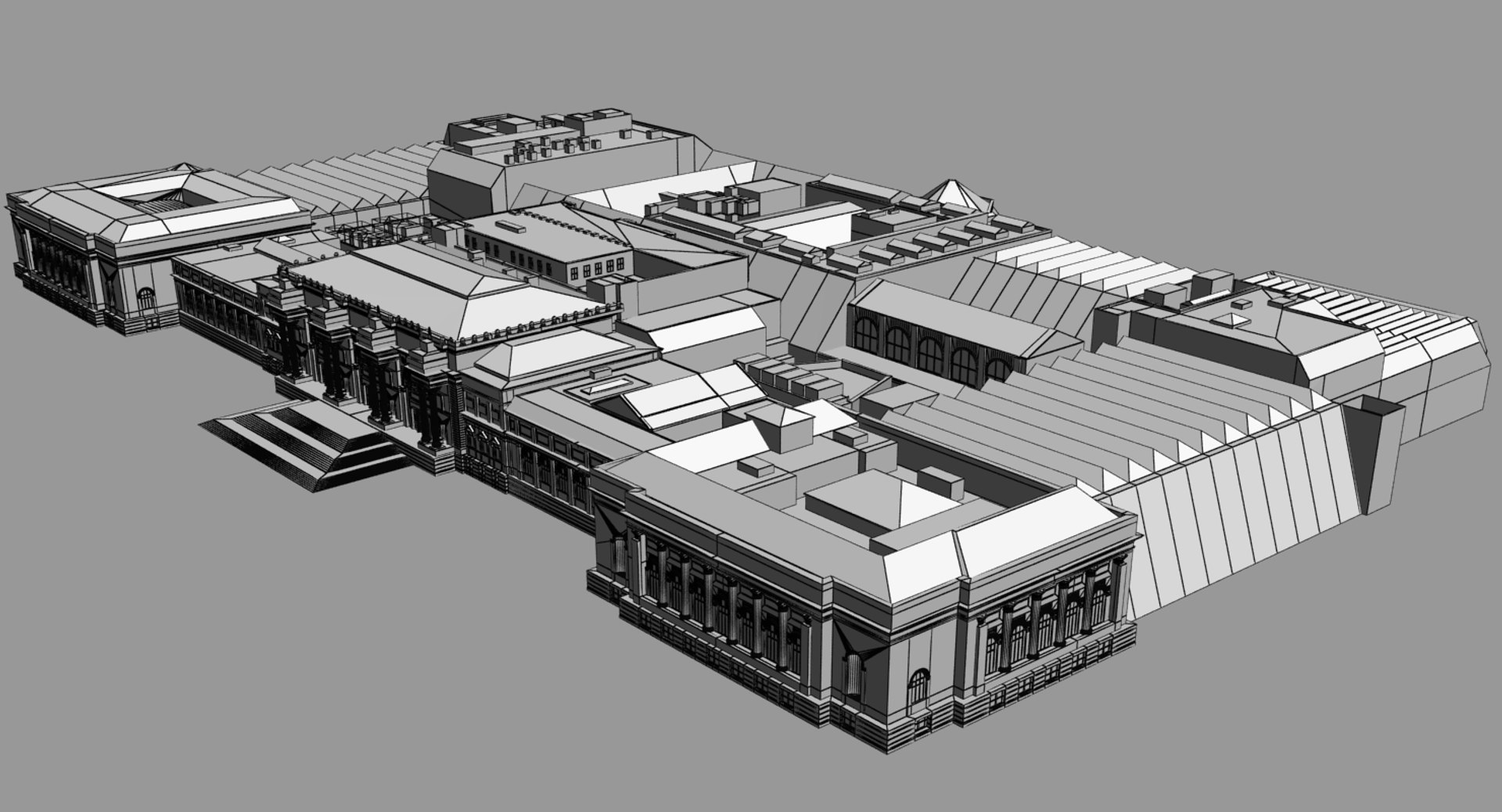 Metropolitan museum art new york 3D model - TurboSquid 1208931