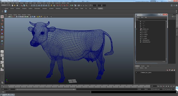3D model holstein cow - TurboSquid 1247281