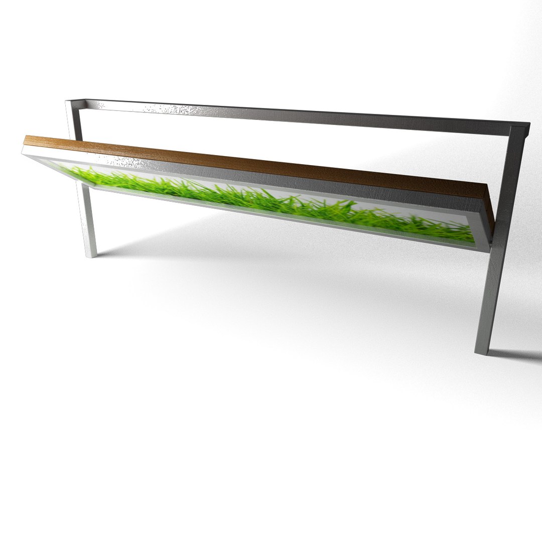 3d Model Bench 2