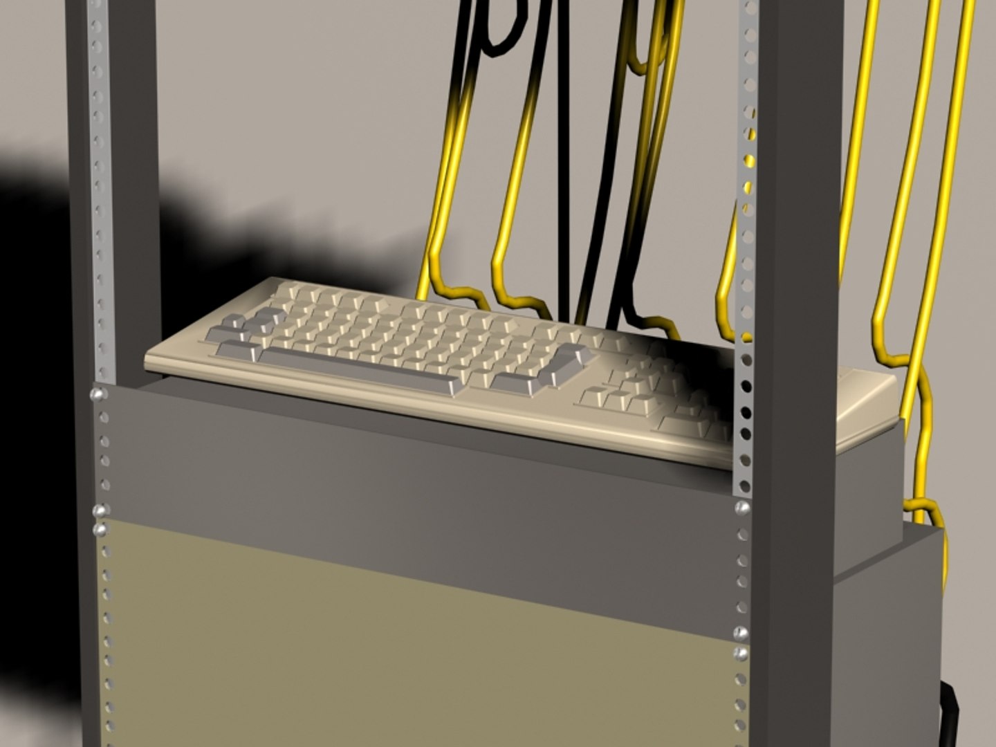 Server Rack 3d Model