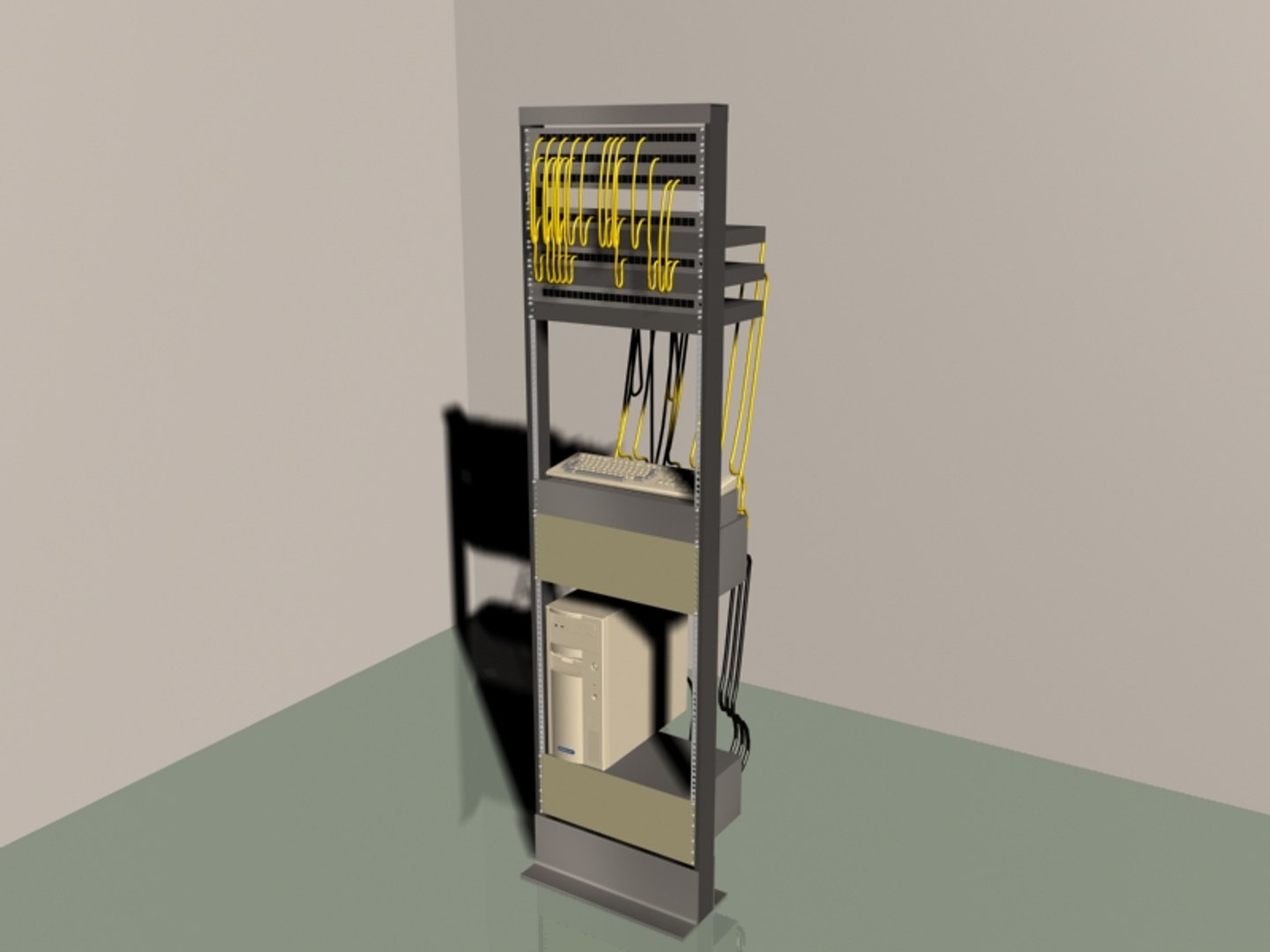 Server Rack 3d Model