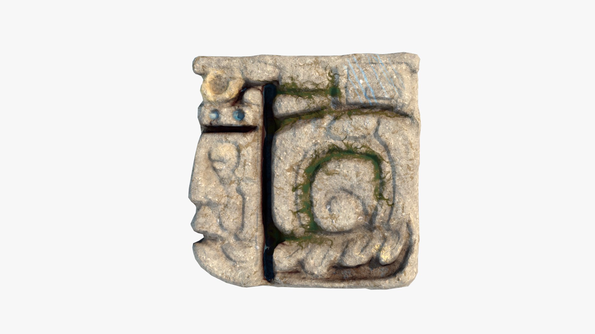 Mayan Face Ancient Sculpture 3D - TurboSquid 1730894