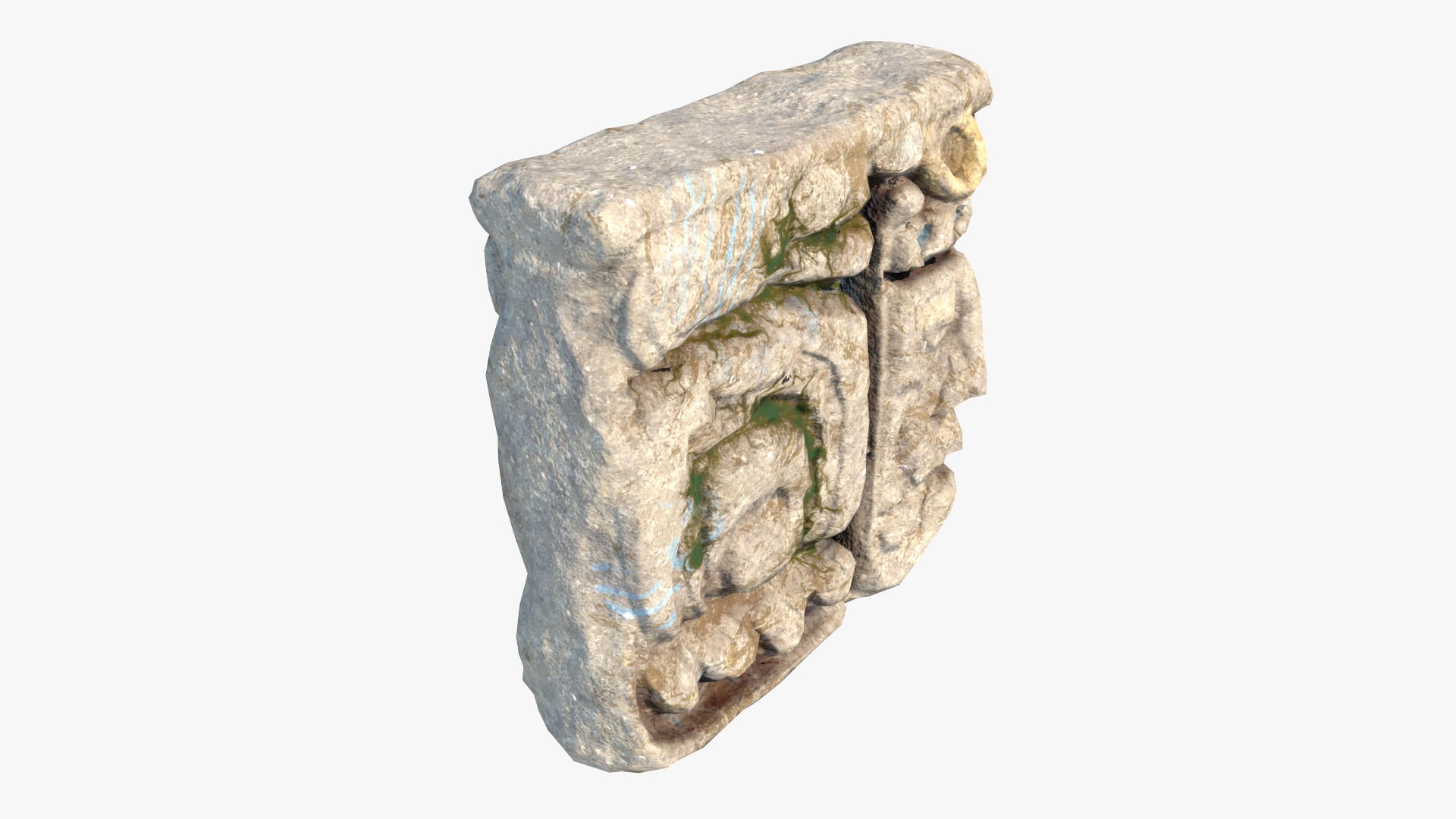 Mayan Face Ancient Sculpture 3D - TurboSquid 1730894