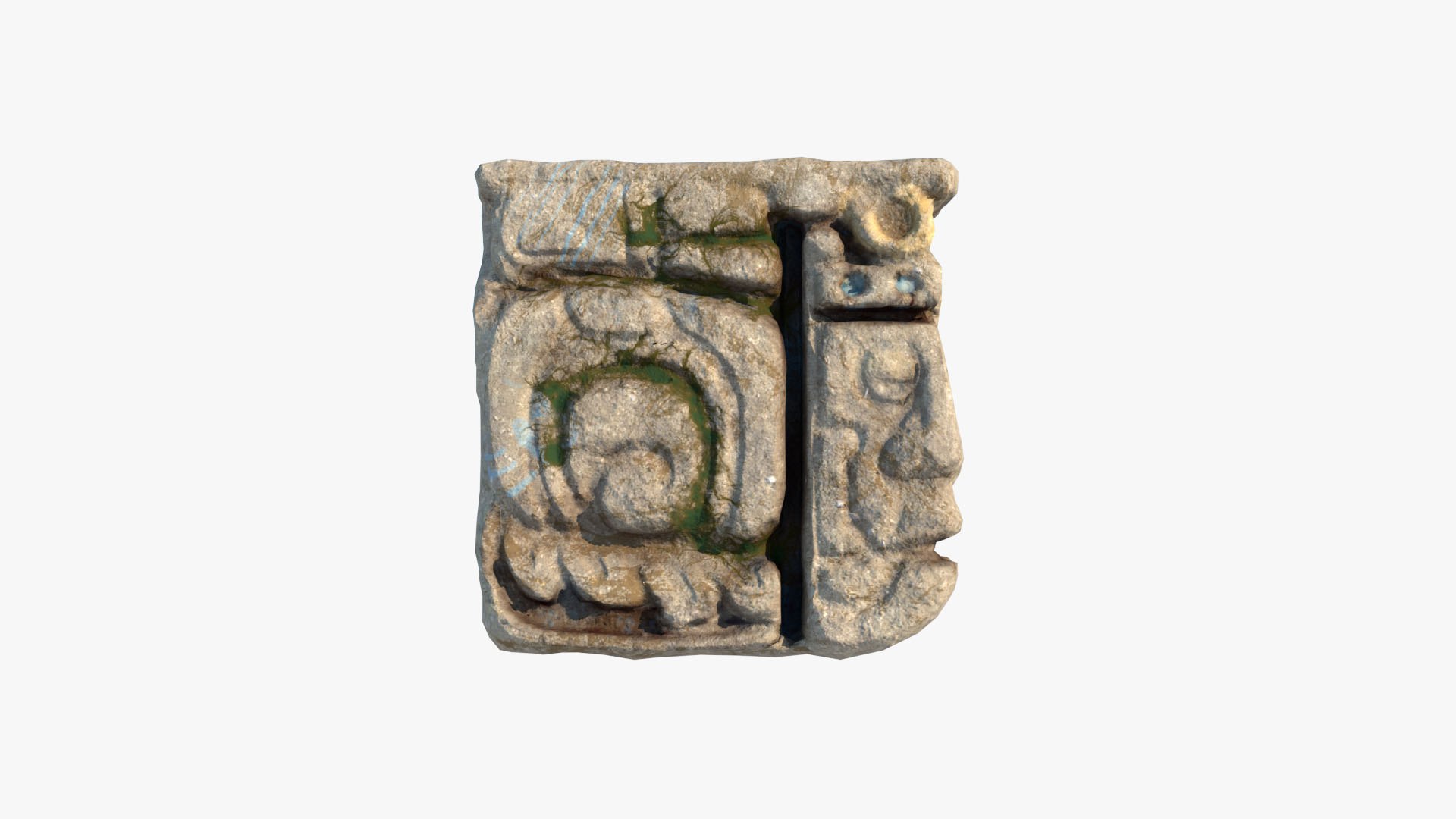 Mayan Face Ancient Sculpture 3D - TurboSquid 1730894