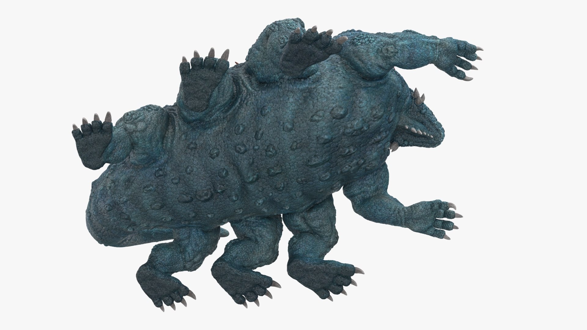 3D Model Aggressive Basilisk On Offense - TurboSquid 2224969