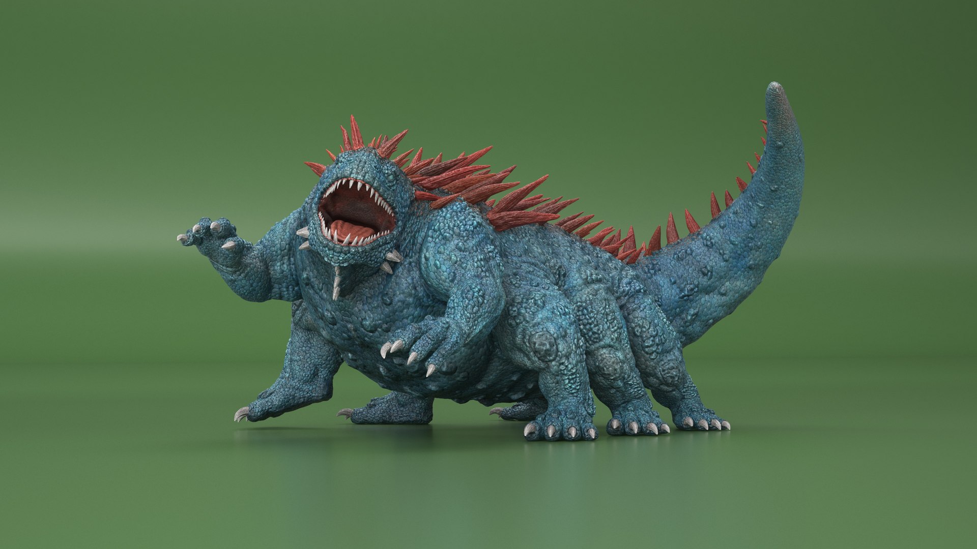 3D Model Aggressive Basilisk On Offense - TurboSquid 2224969