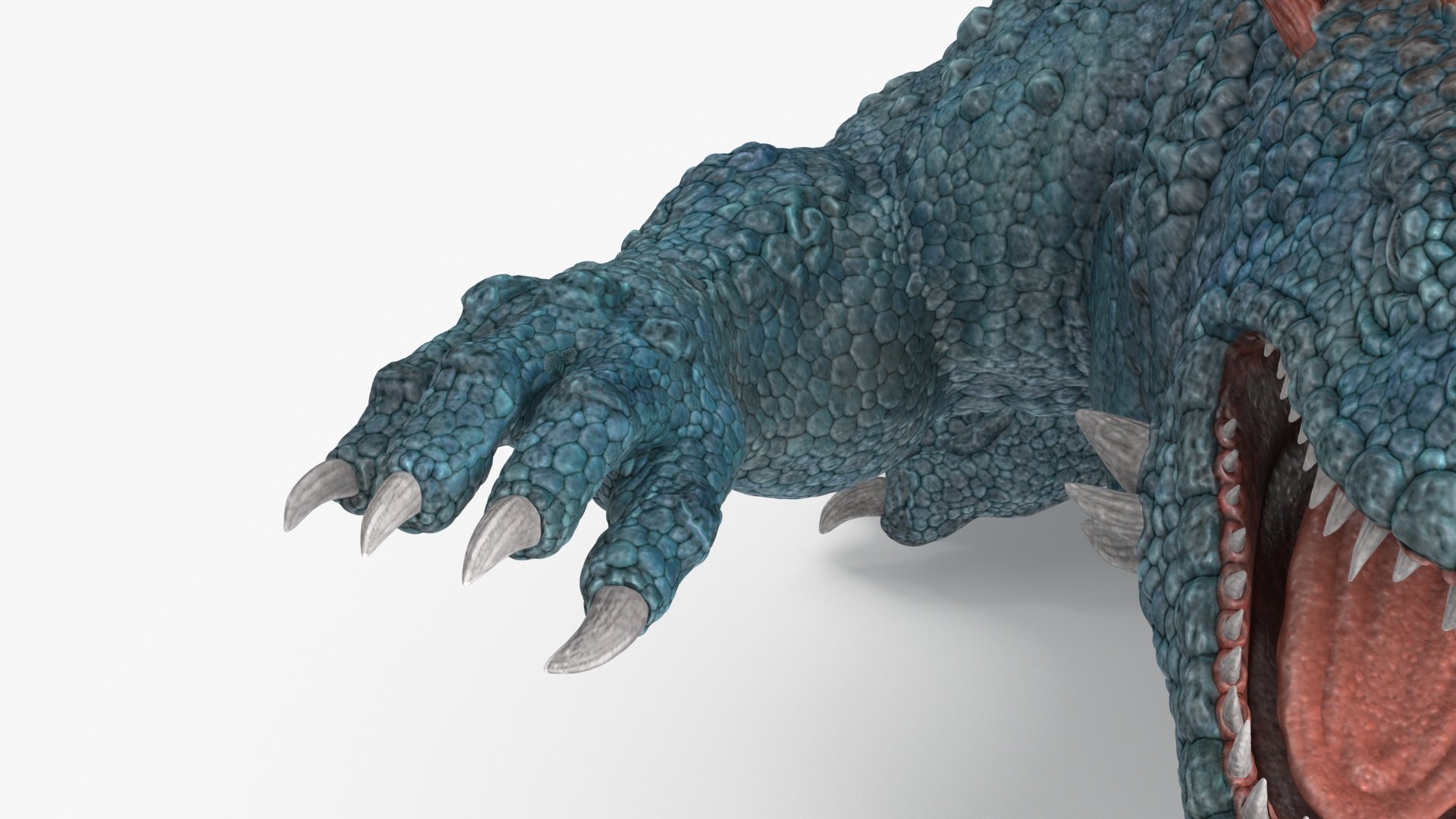 3D Model Aggressive Basilisk On Offense - TurboSquid 2224969