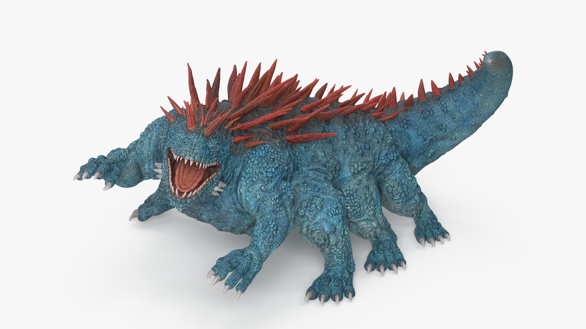 3D Model Aggressive Basilisk On Offense - TurboSquid 2224969