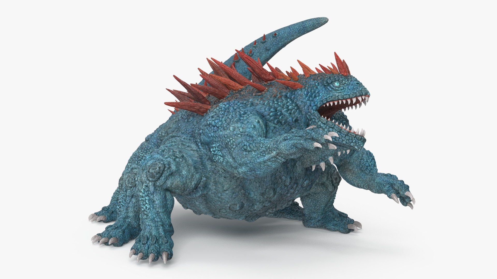 3D Model Aggressive Basilisk On Offense - TurboSquid 2224969